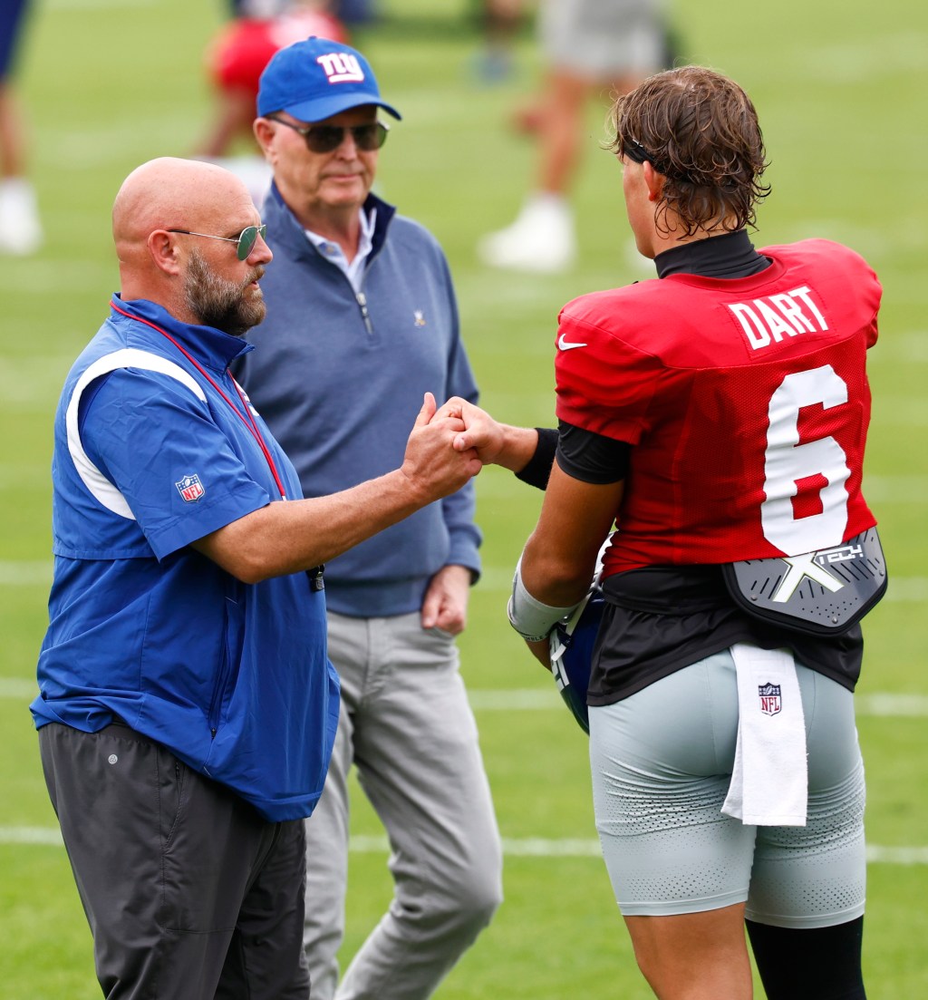 Jaxson Dart’s family has front-row seat to rookie QB’s stellar Giants start