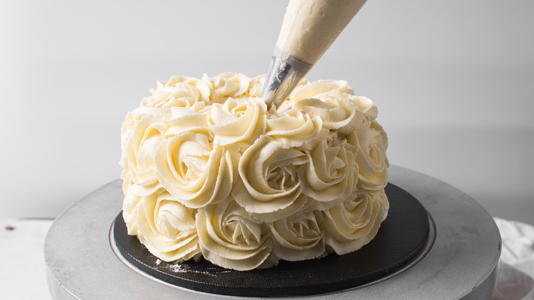 What To Do If Your Buttercream Gets Too Thick (It's An Easy Fix)
