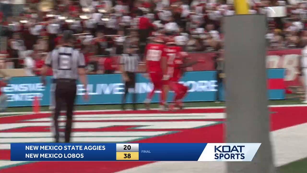 Sports NMSU vs UNM recapr