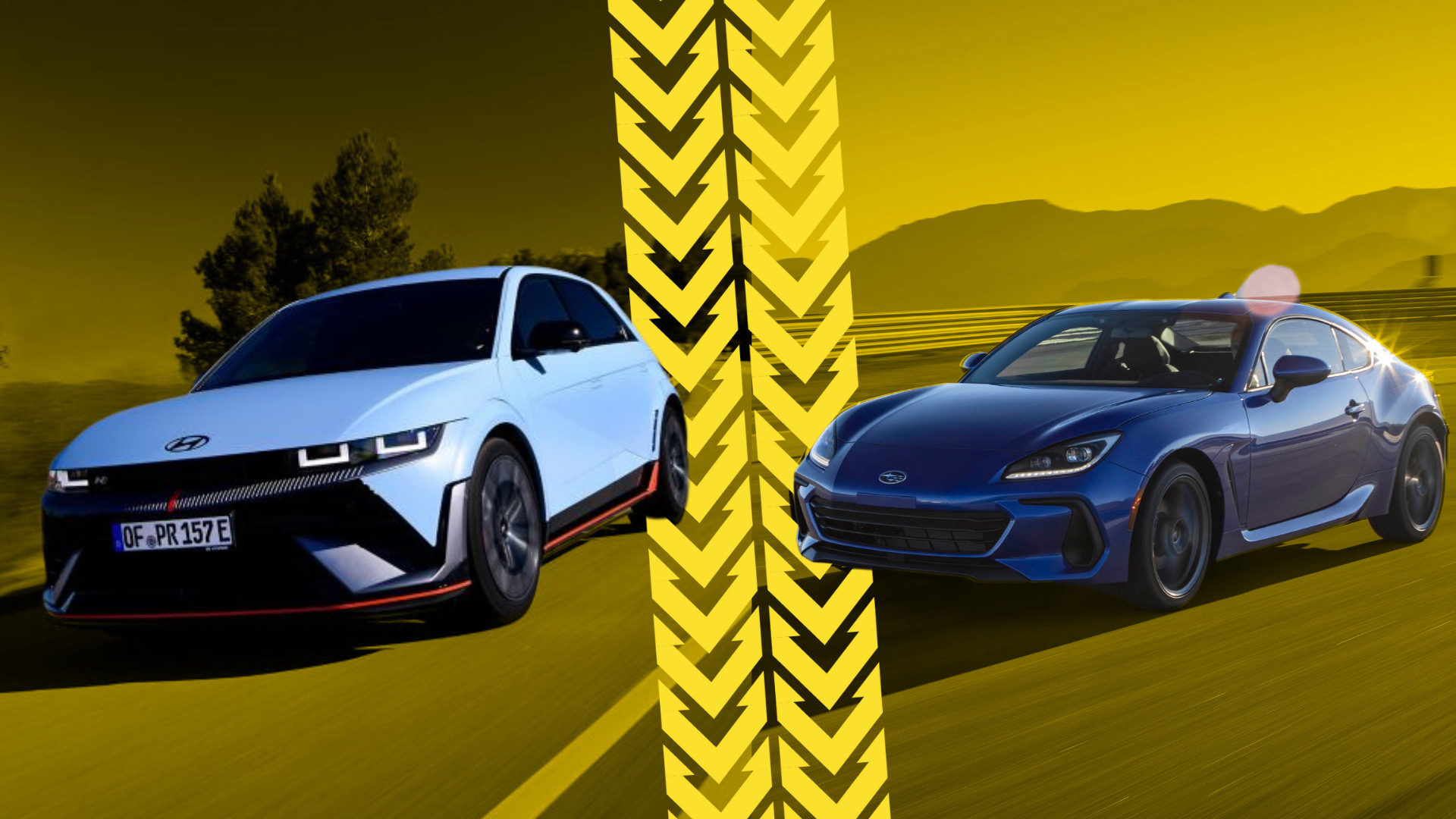 Hyundai IONIQ 5 N vs Subaru BRZ, EV de alta tecnologia vs carro de ...