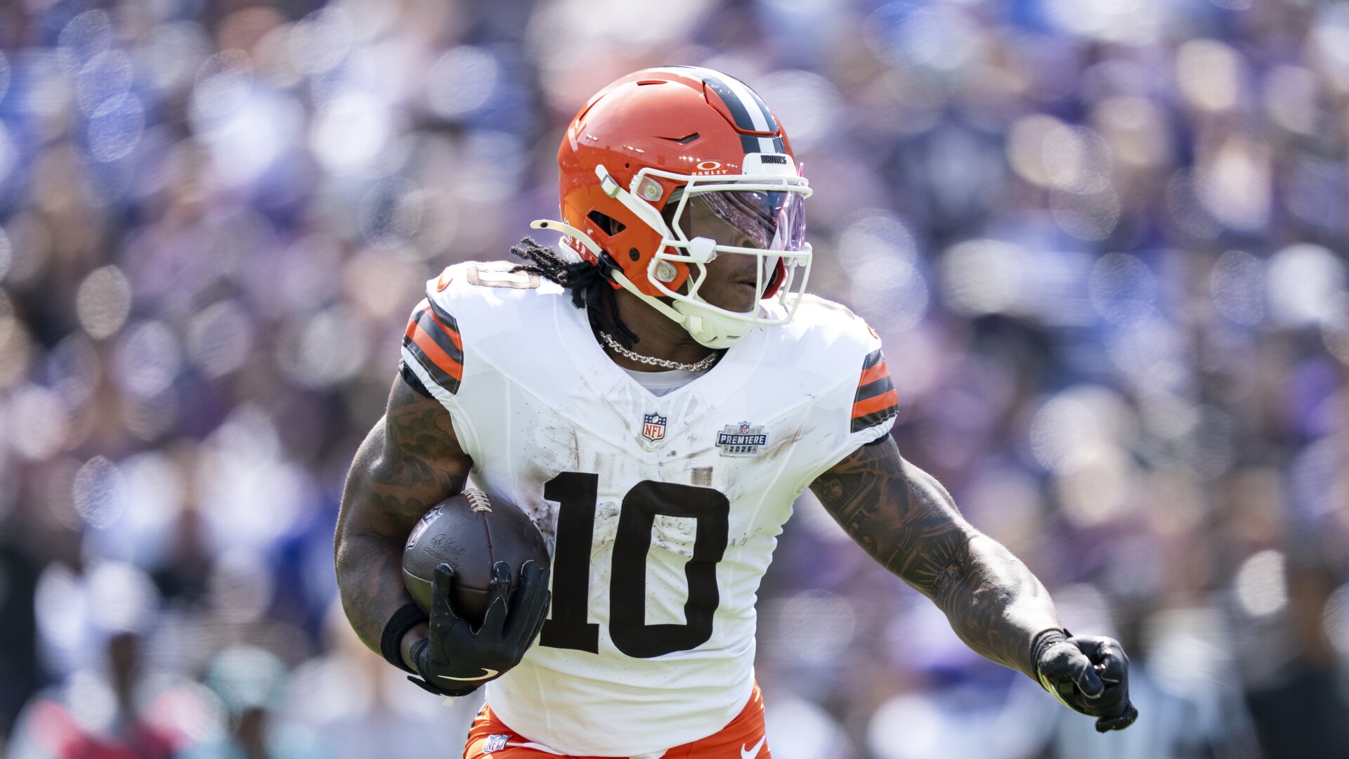 Quinshon Judkins touchdown gives Browns 7-0 lead over Lions