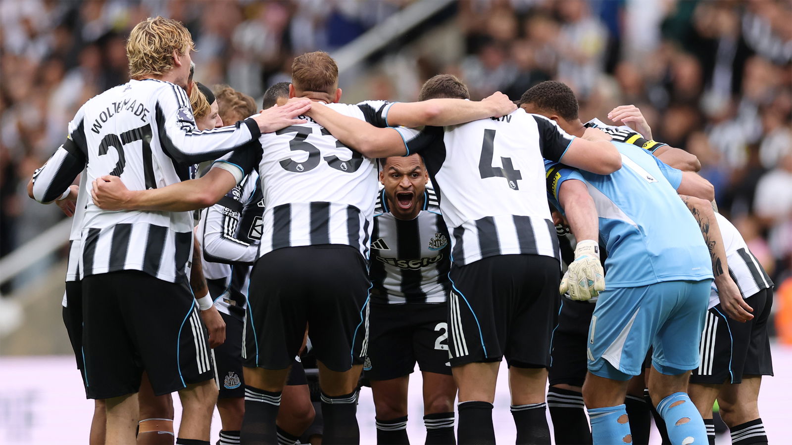 Predicted Newcastle team v Benfica - Two changes