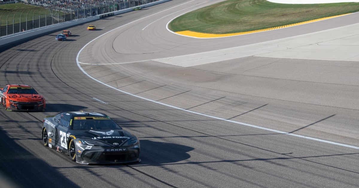 NASCAR officials report issue with track at Kansas after wild Zane ...