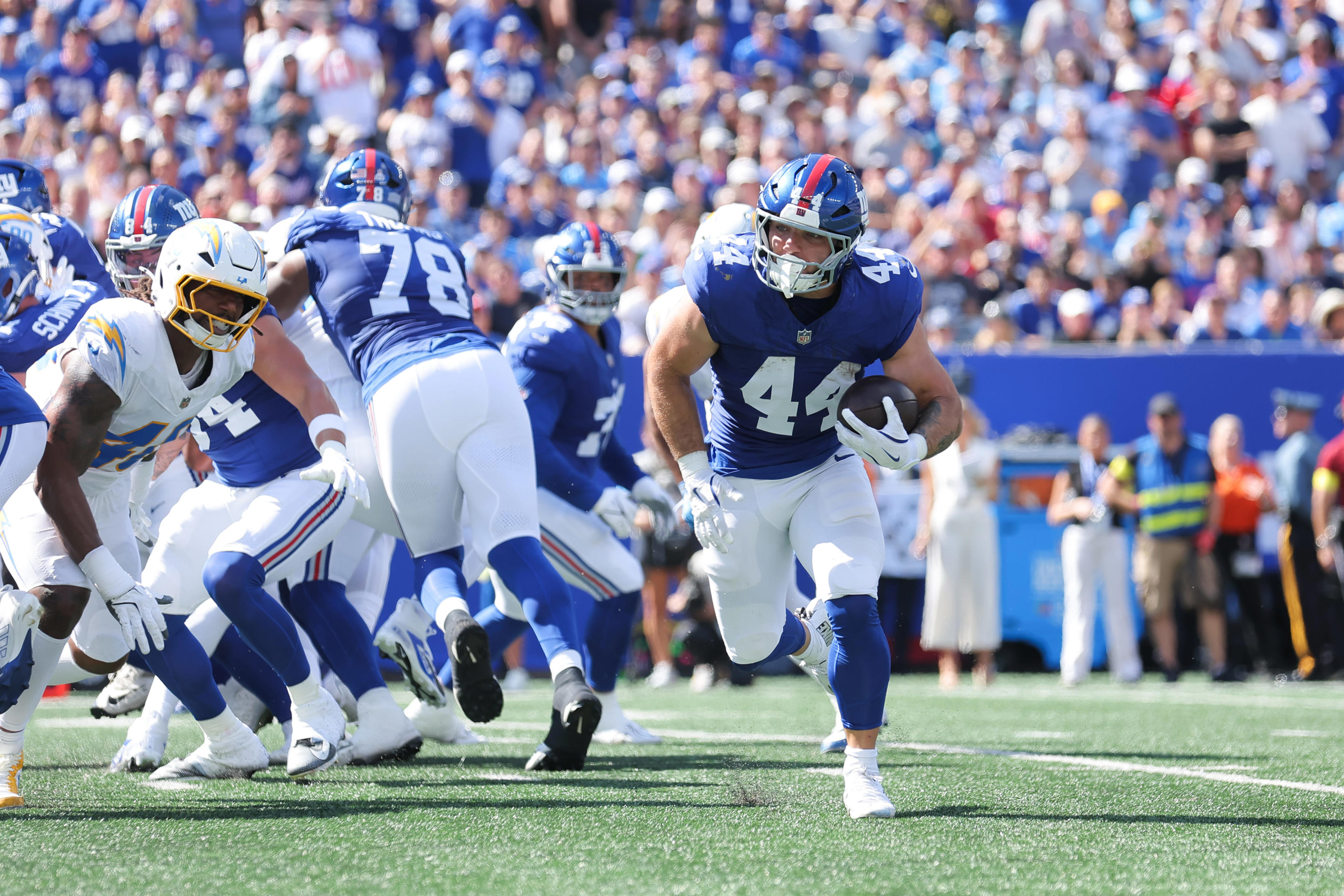 New York Giants' Cam Skattebo taking part in 2026 Twitch Streamer Bowl