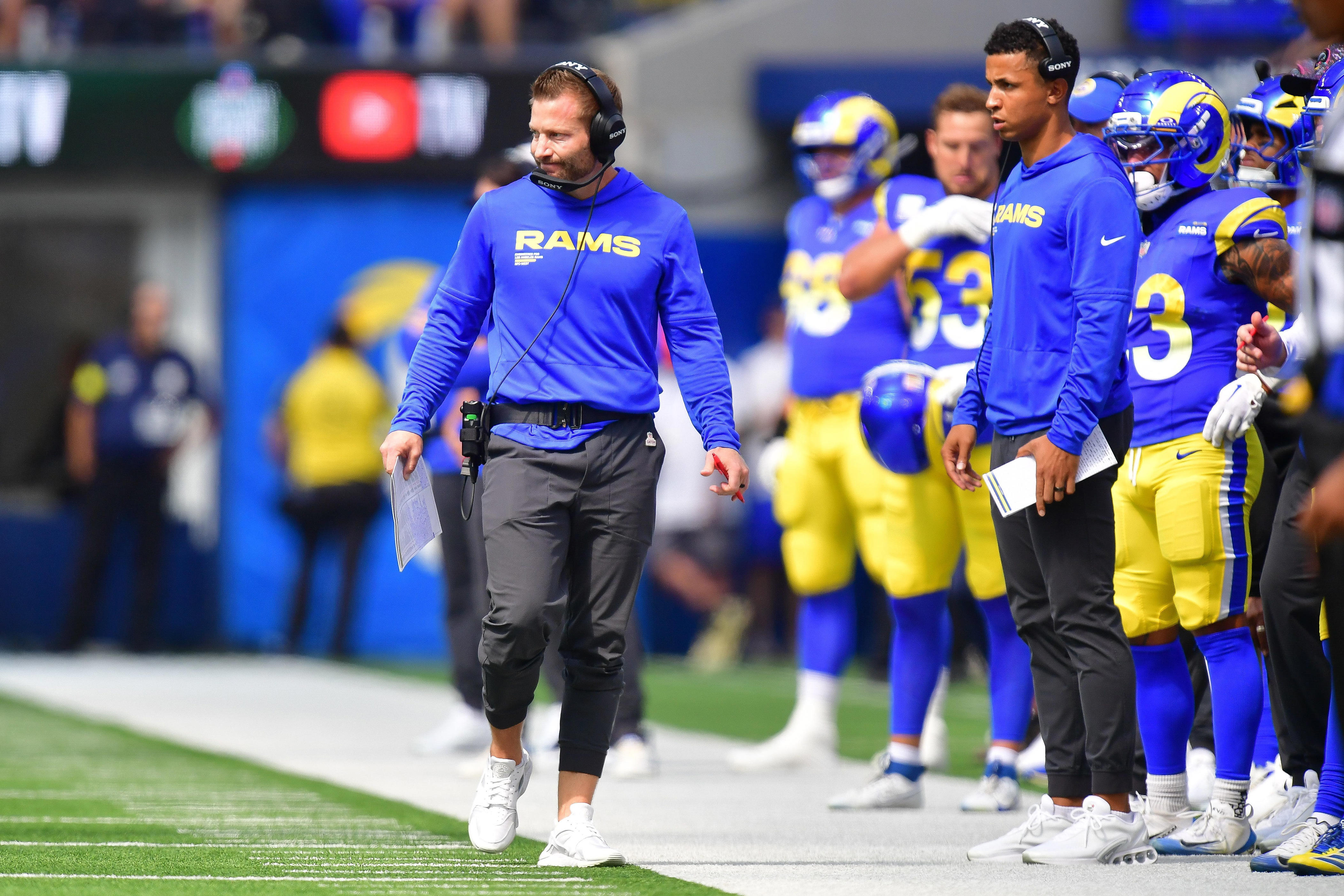 Rams HC Sean McVay explains why he didn't play Steve Avila in Week 4