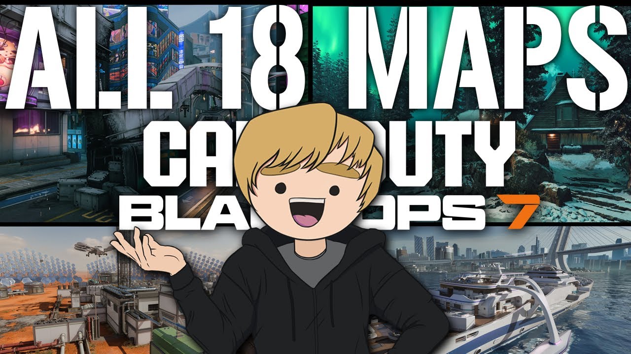 Complete Map Roster Revealed for Black Ops 7