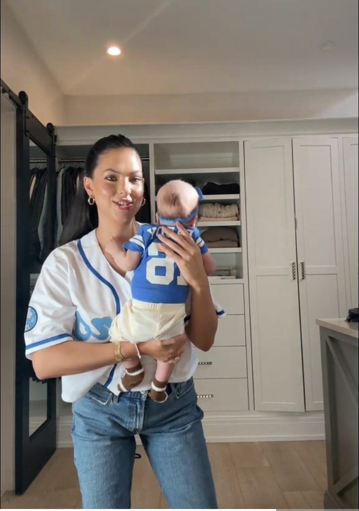 Jared Goff's Wife Christen Twins With 2-Month-Old at Her 1st Lions Game