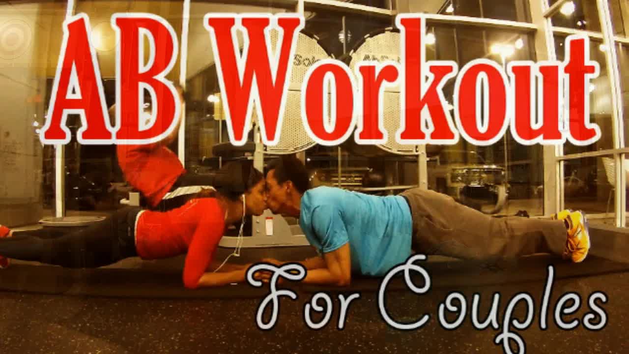 Ab workout for couples
