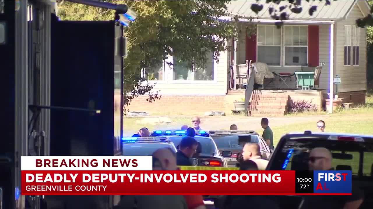 SLED gives new details on deadly deputy-involved shooting in Greenville County