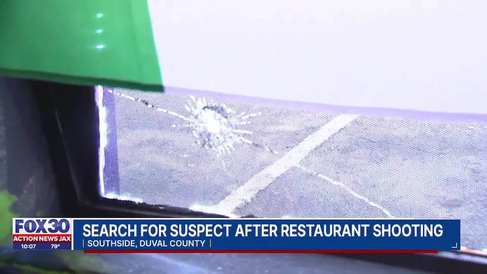 Man on bike shoots into local restaurant, hits customer in back and flees