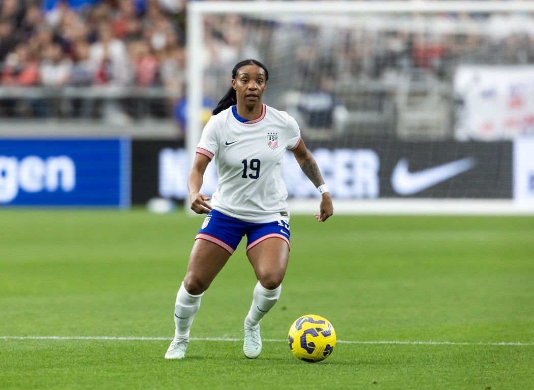 Stunning photos highlight US soccer star and SI swimsuit model Crystal Dunn