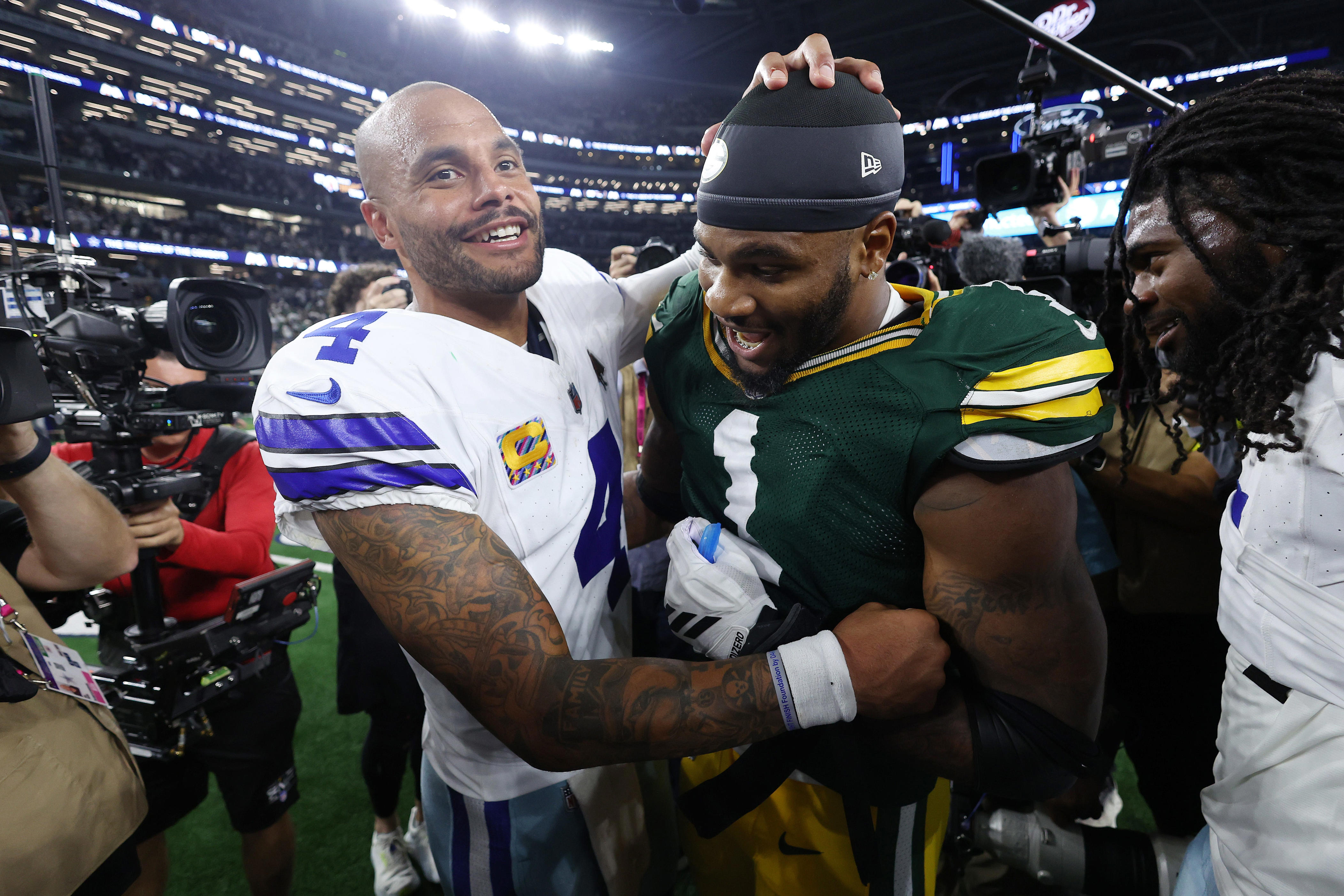 Cowboys vs. Packers highlights, score, stats as teams tie in historic ...