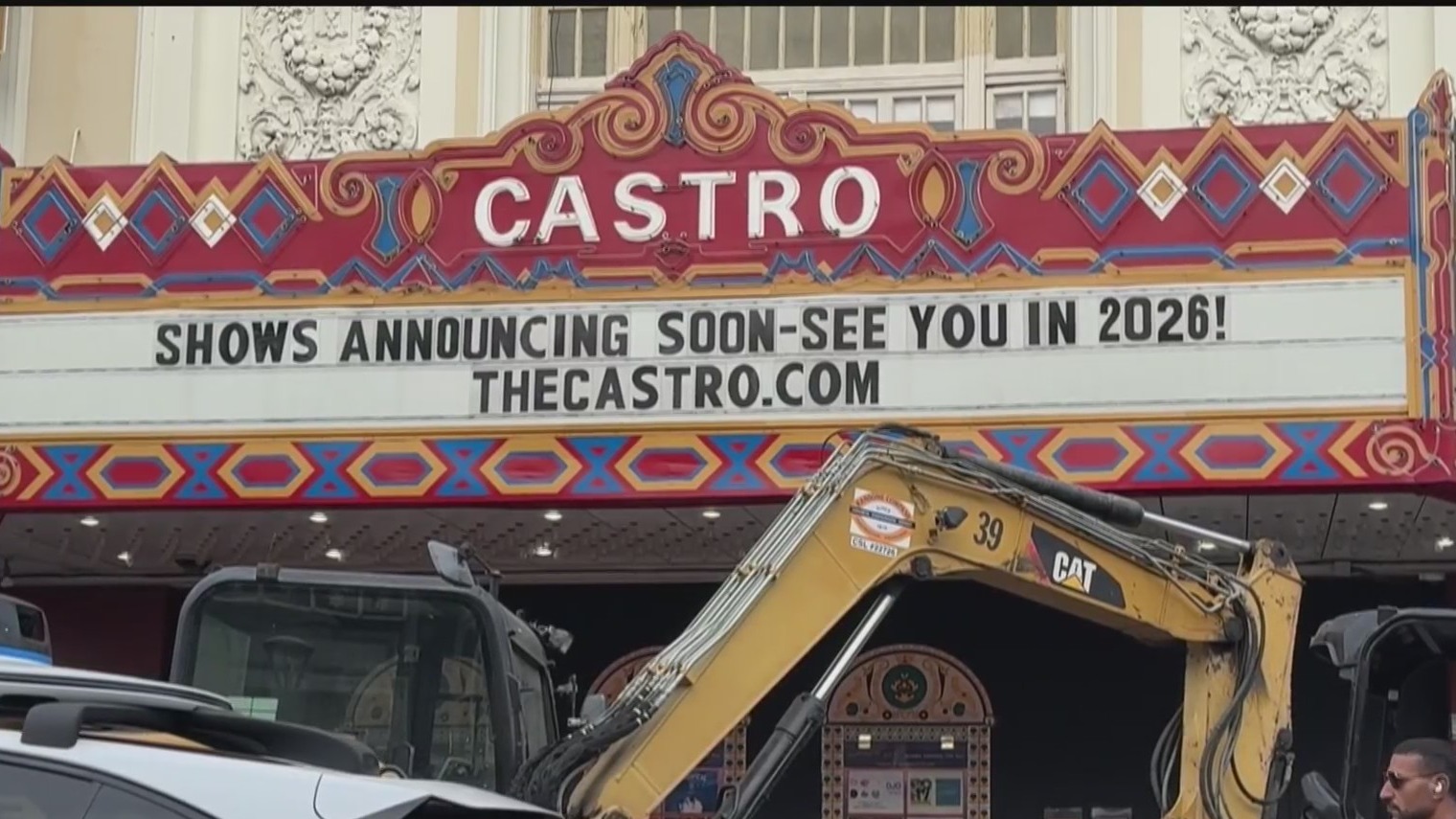 San Francisco’s Castro Theatre to reopen in 2026 after multi-year ...