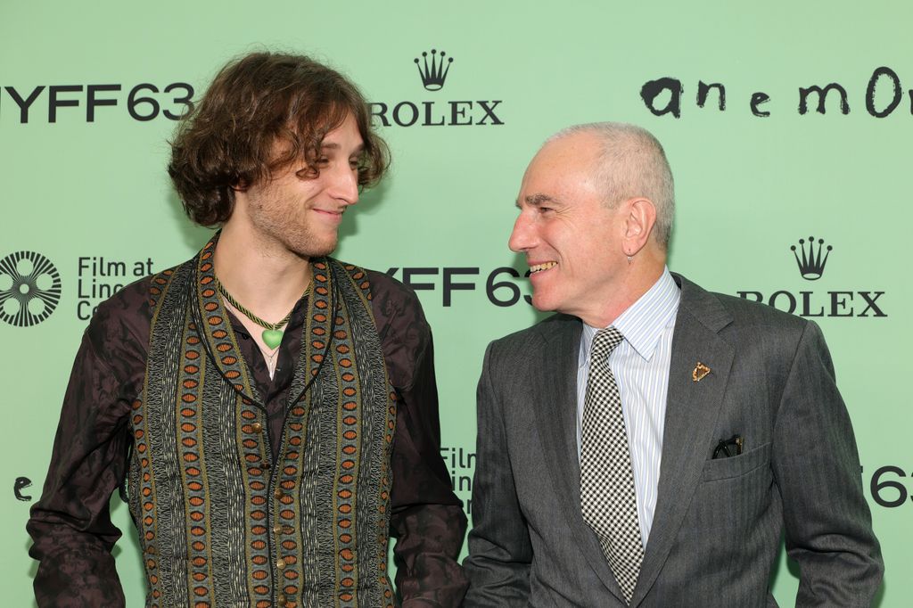 Daniel Day-Lewis makes rare comeback to spotlight with son Ronan at the ...