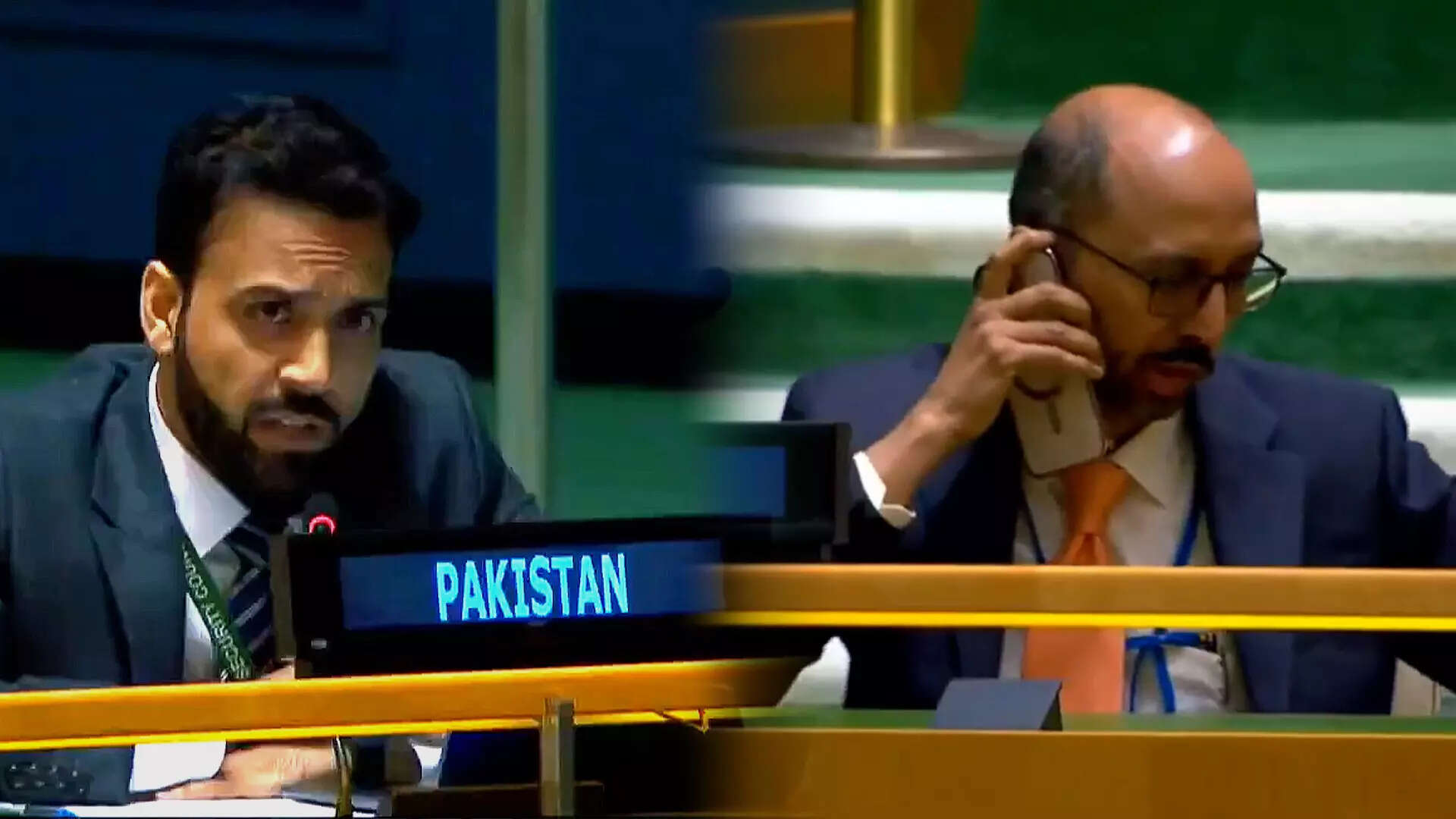 UNGA Fireworks: Indian Diplomat Walks Out After Pakistan Replies To ...