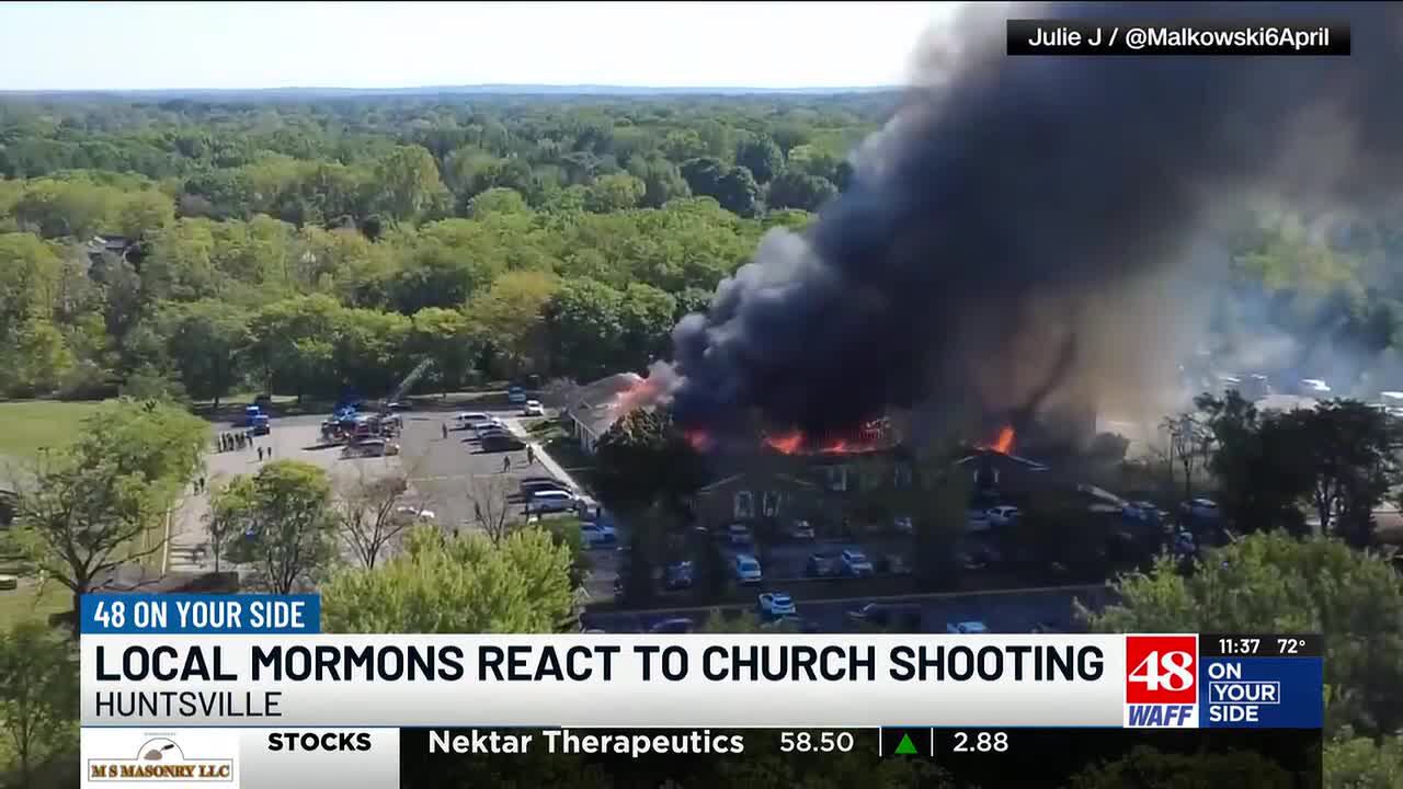 Huntsville Latter-day Saints react after deadly church attack in Michigan