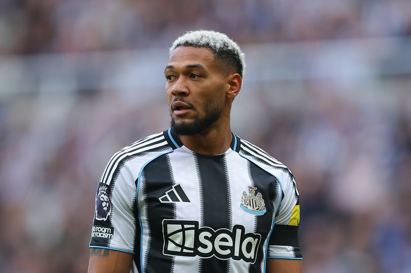 Arsenal coach confronted by Newcastle's Joelinton in angry full-time ...