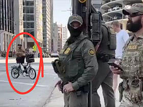 Viral chase: ICE vs one very determined delivery guy who looked like an ...