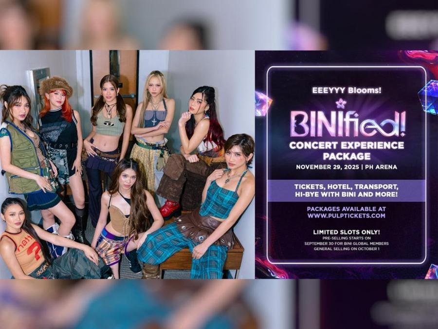 BINI announces more fan benefits for 'BINIfied' concert