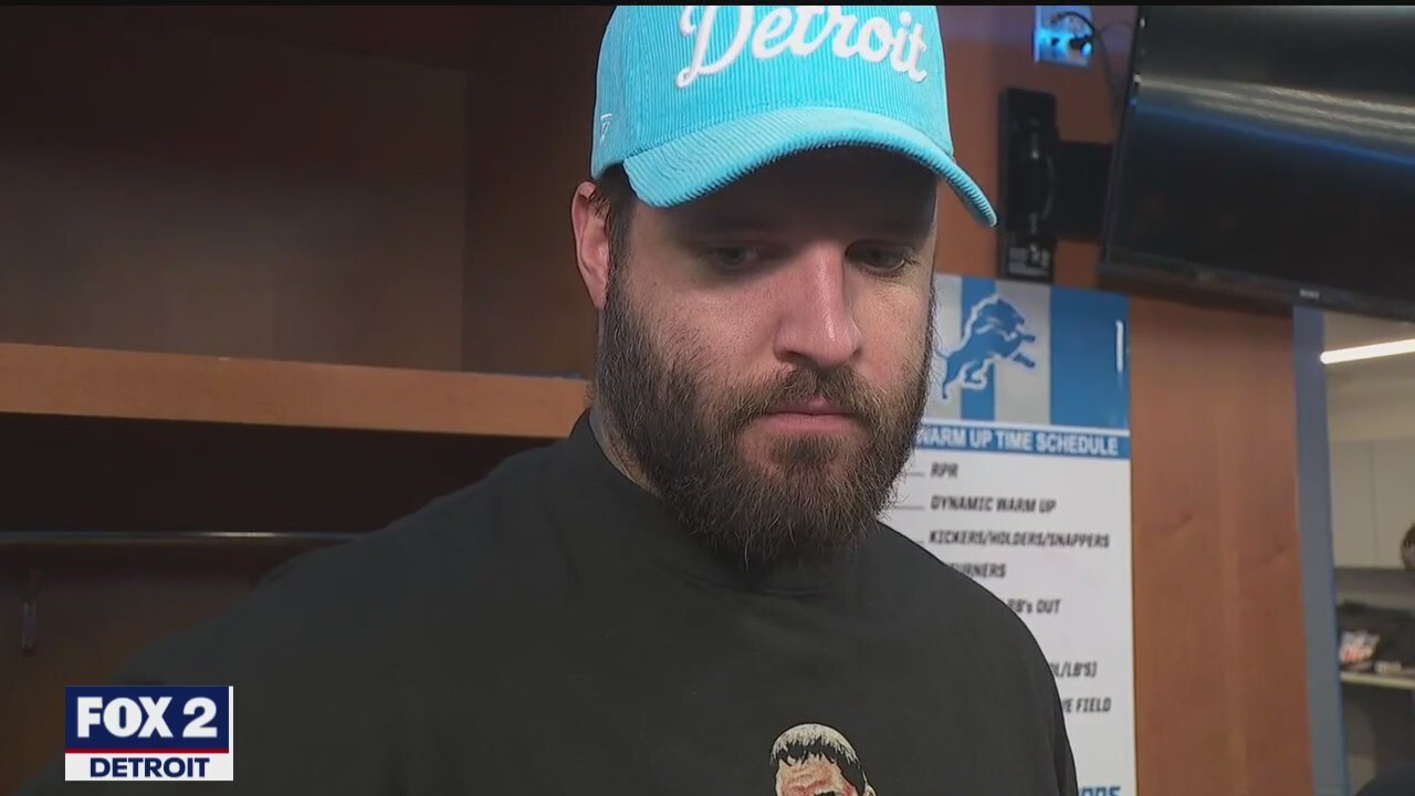 Lions tackle Taylor Decker talks about Myles Garrett, beating Cleveland ...