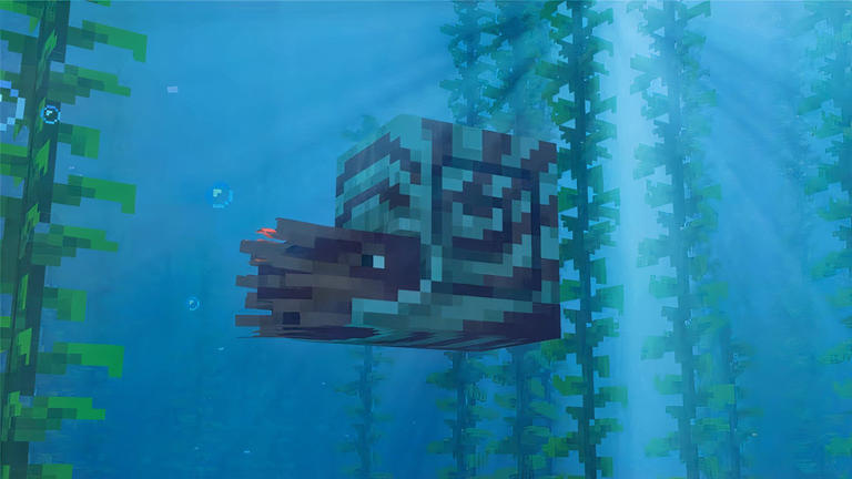 Minecraft's New Nautilus Mob is the Best Mount in the Game Yet