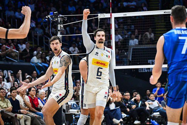 Simone Giannelli proud to make history for Italy at FIVB Worlds