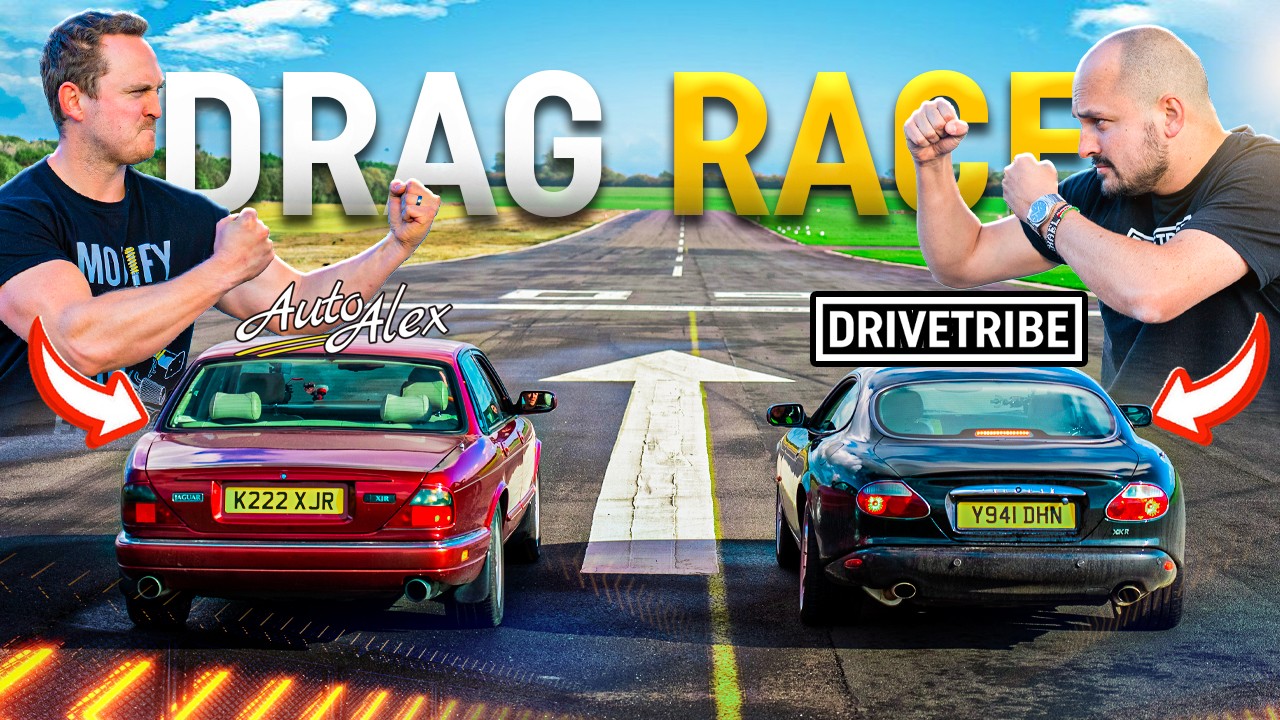Fastest Jaguar Drag Race – DriveTribe vs Auto Alex