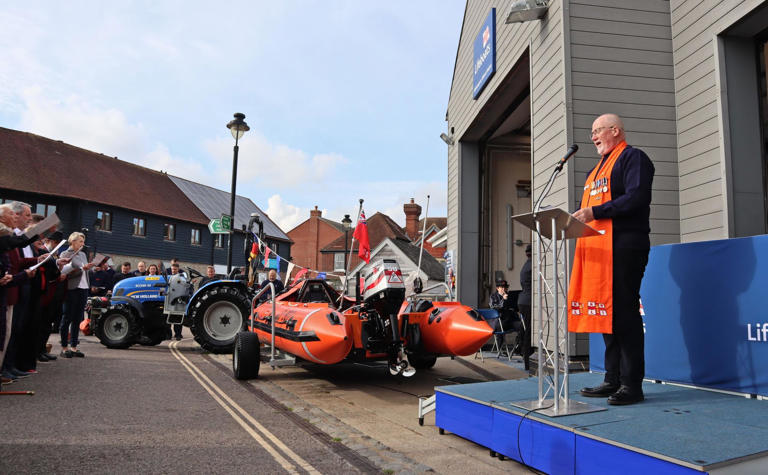 Littlehampton RNLI’s new lifeboat officially named at poignant ceremony