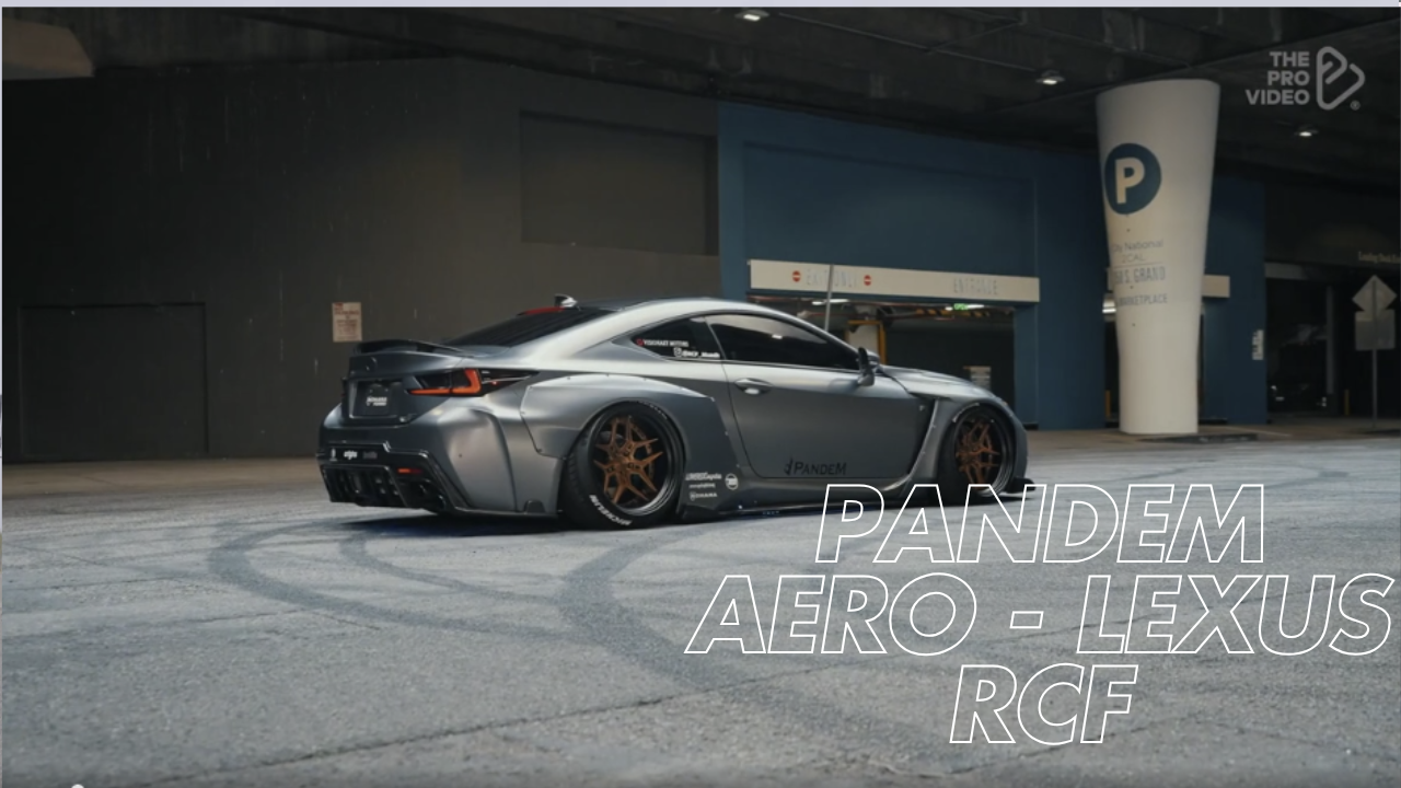 Lexus RCF Pandem Aero Kit with Rohana Wheels Stuns the Streets