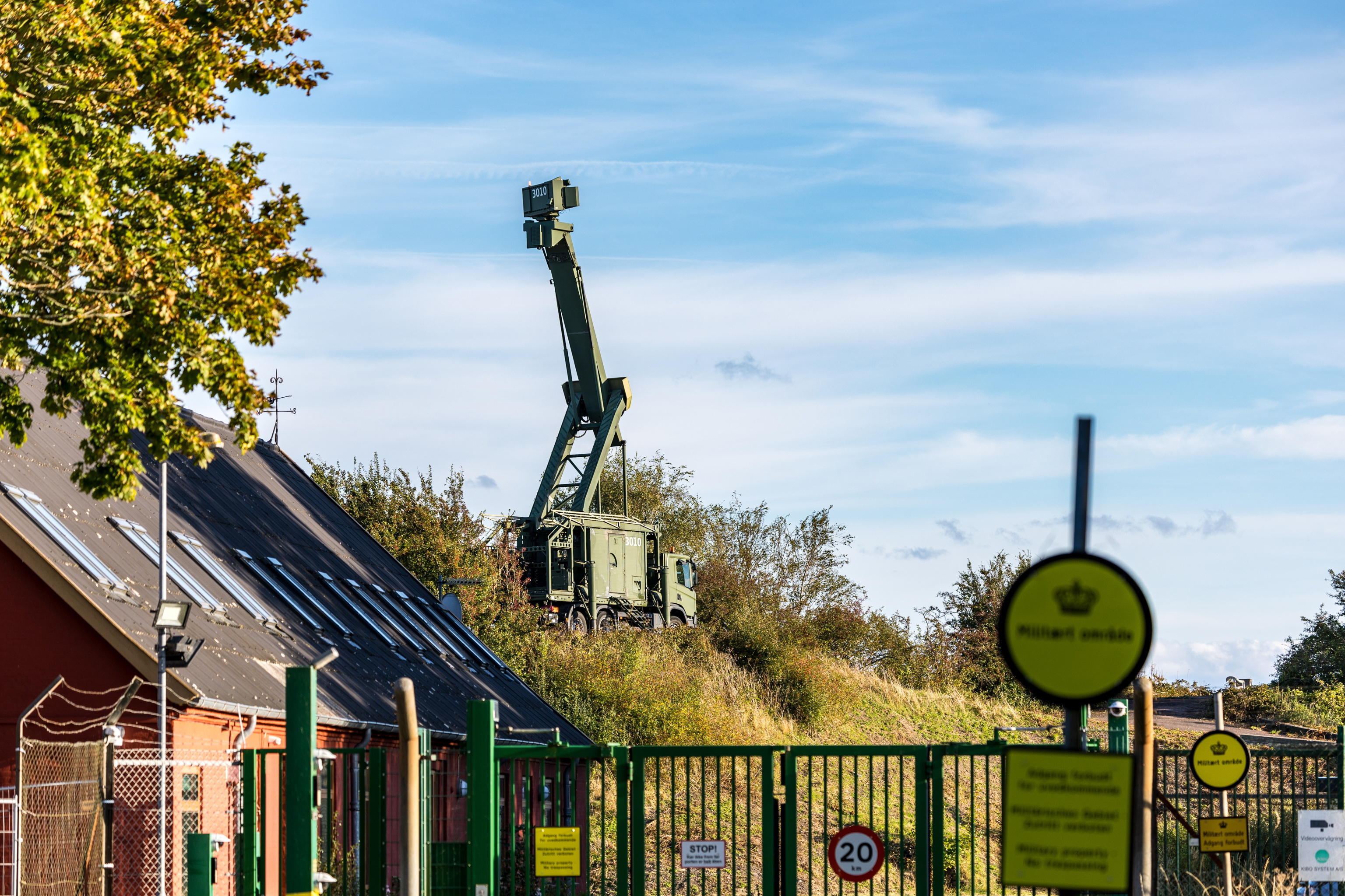 Danimarca, caccia in volo sull'isola di Bornholm