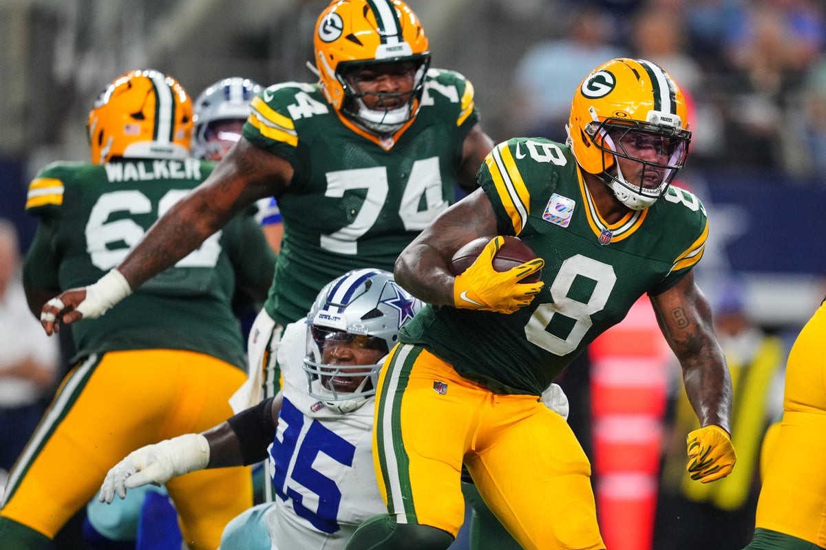 Green Bay Packers snatch 40-40 tie with Dallas Cowboys in overtime