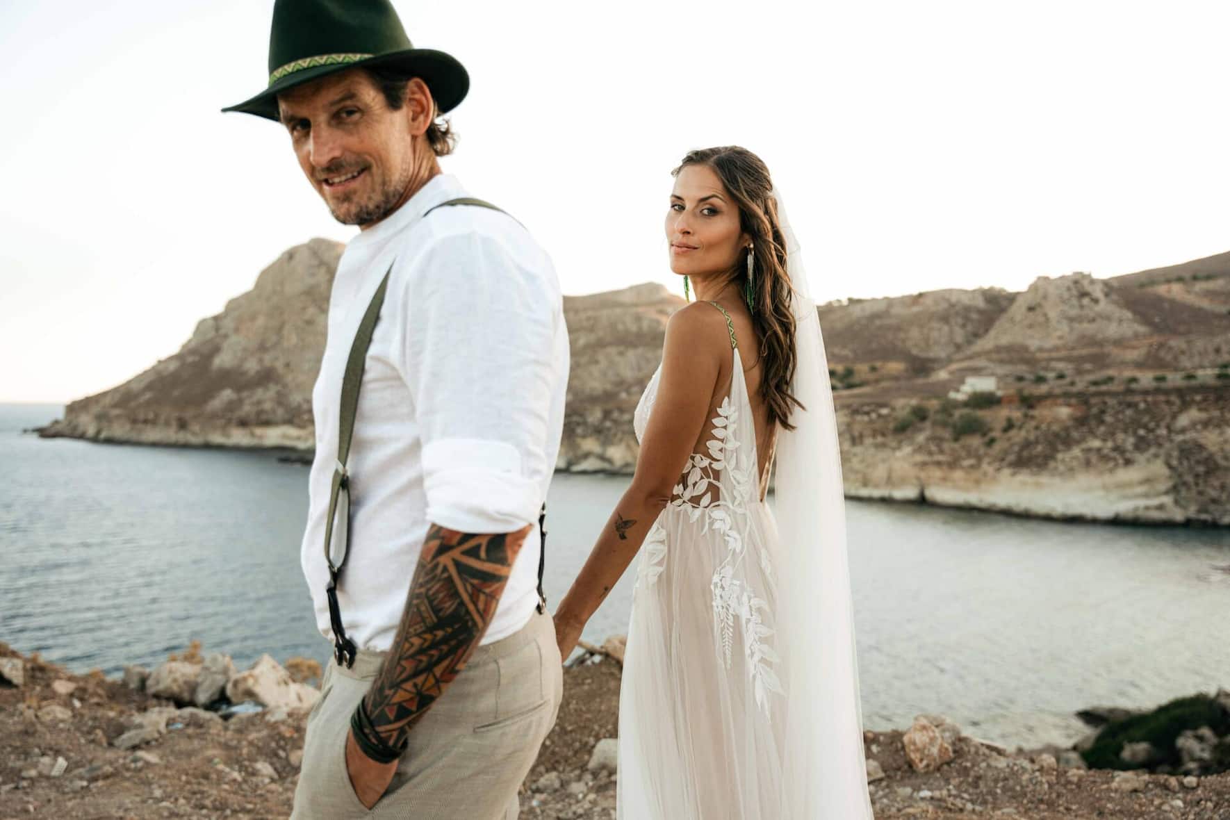 Patrick und Mädy Fischers griechische Traumhochzeit