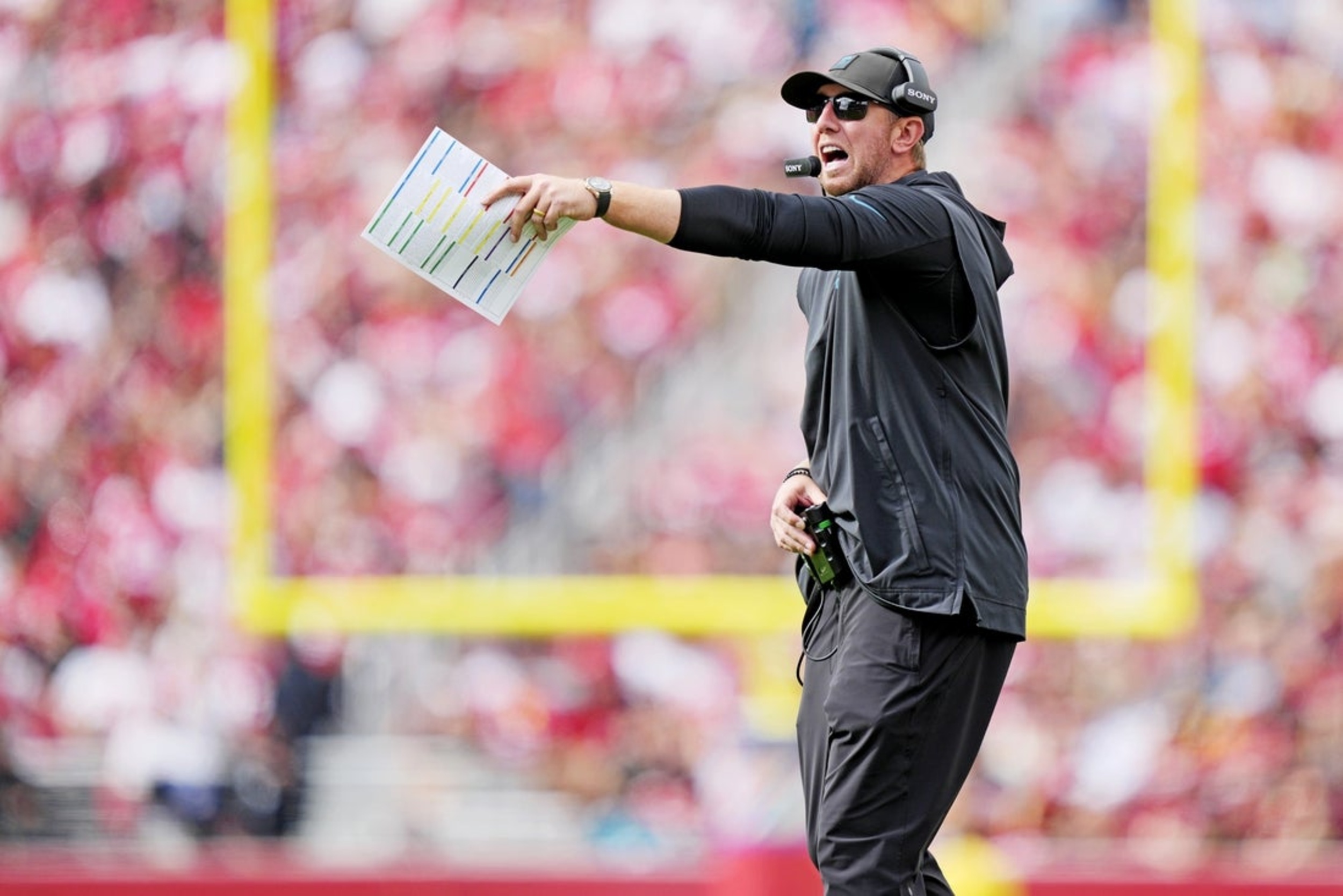 Jags coach Liam Coen, 49ers DC Robert Saleh in heated exchange after game