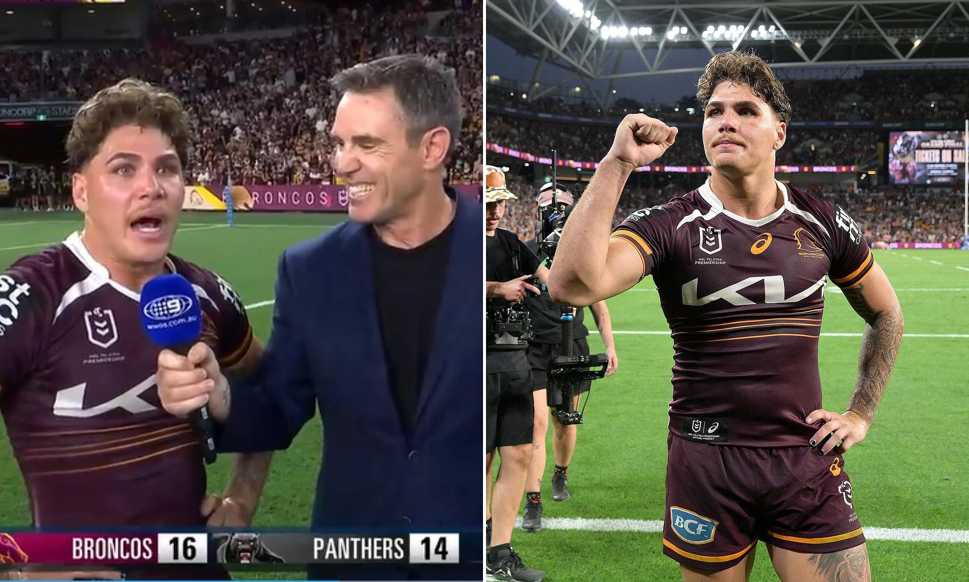 Footy fans call out NRL poster boy Reece Walsh over one word in his ...