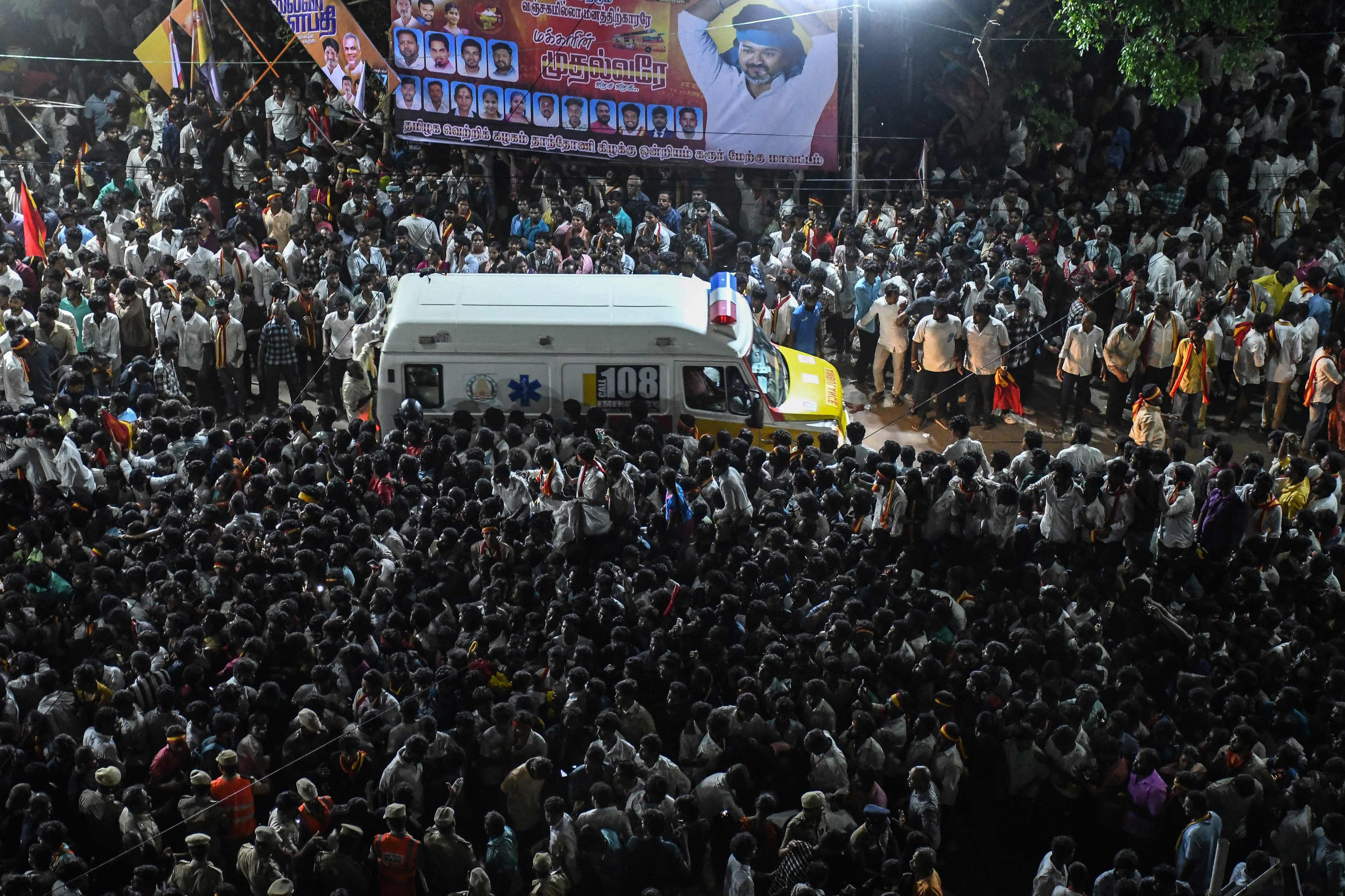 Indian Actor-Politician's Rally Stampede Kills 40