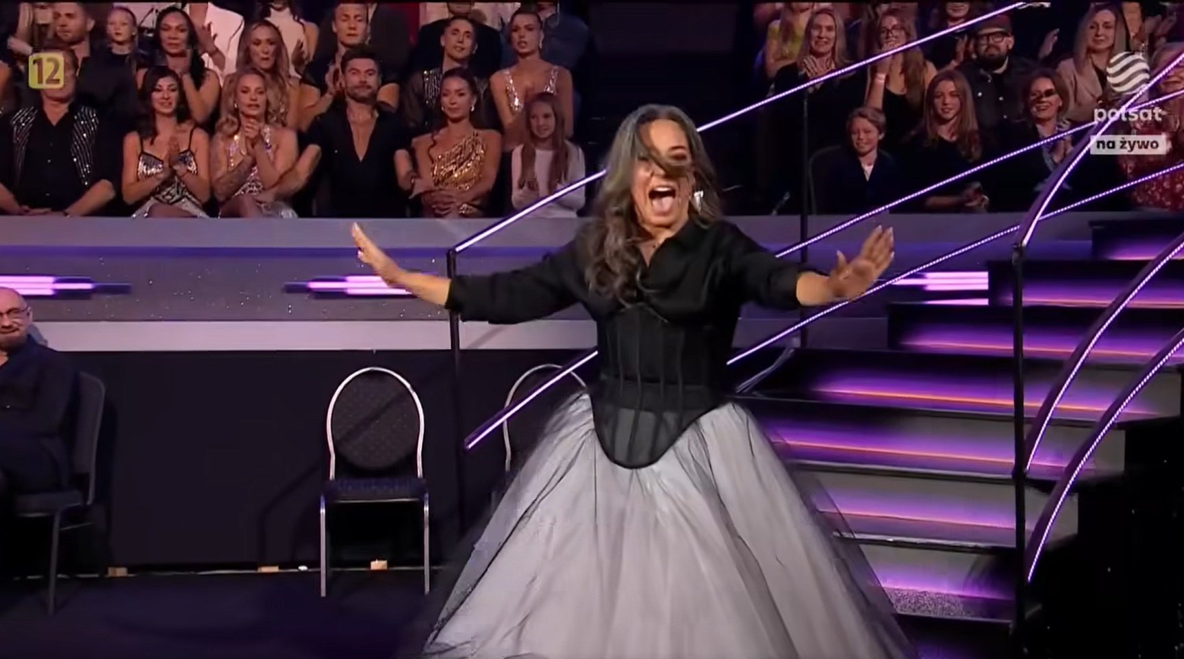 Anna Mucha nieomal "wywinęła orła" na wizji. Reakcja widowni mówi wszystko