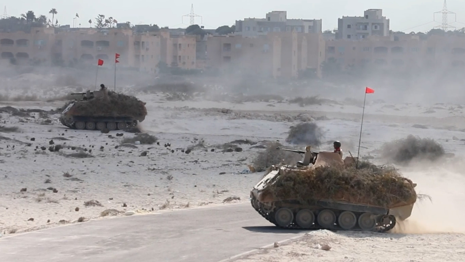 Démonstration d’assaut amphibie des Marines américains en Égypte