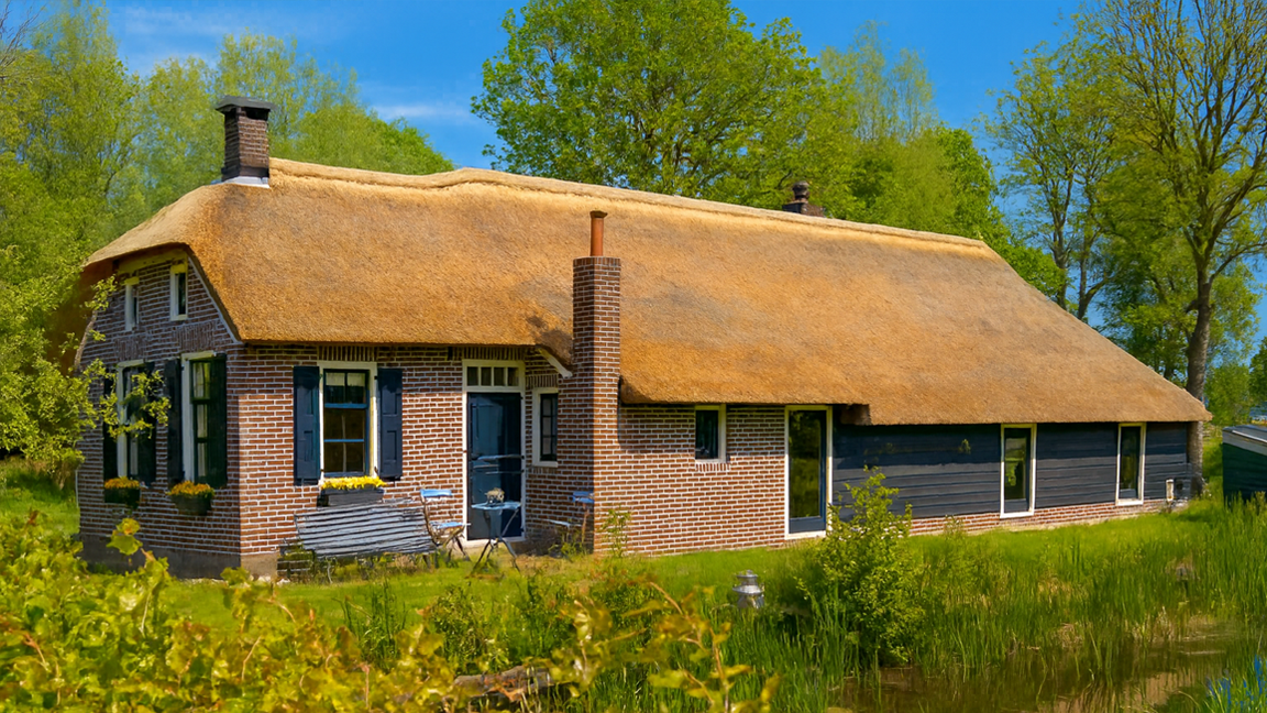 Recorrido a pie por Giethoorn, el pueblo de los canales en Países Bajos ...