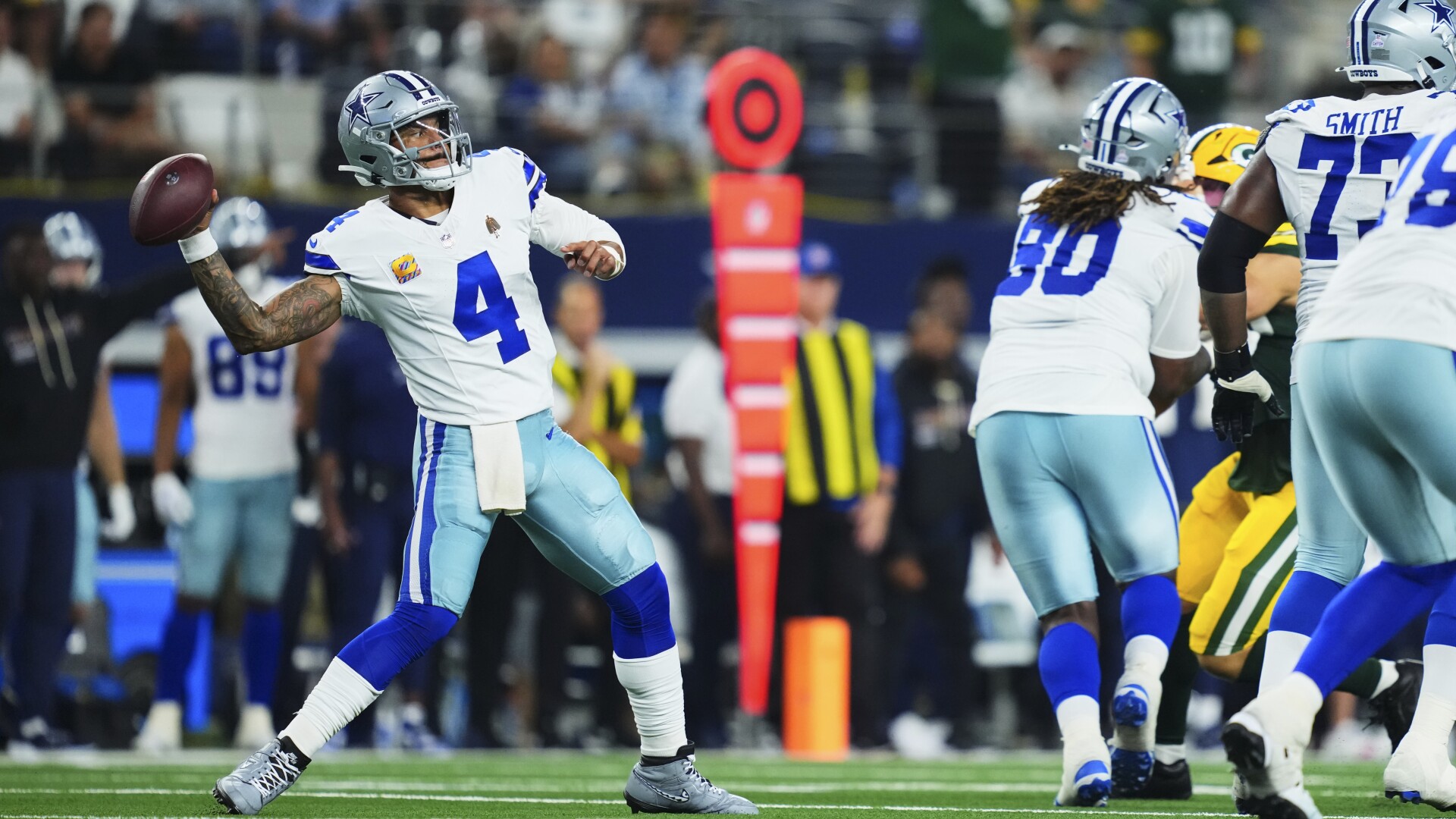 Dak Prescott says he can't fault Cowboys' defense, wishes offense had ...