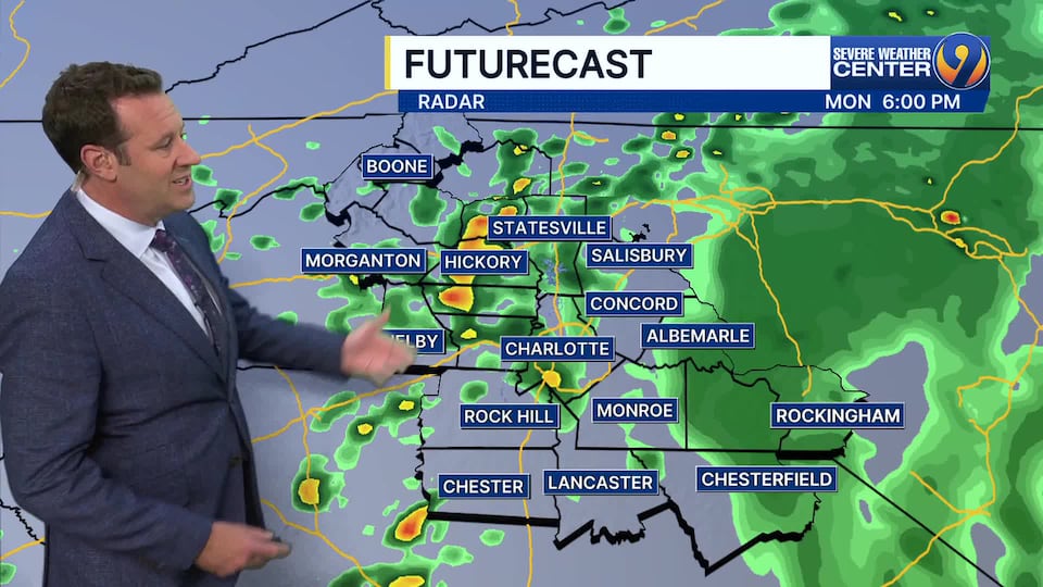 Monday morning's forecast with Meteorologist Keith Monday