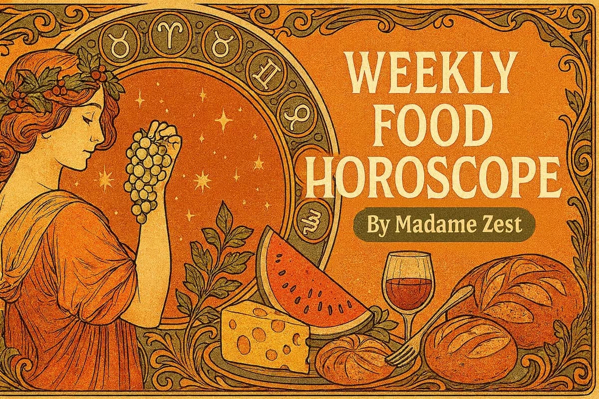 Weekly Food Horoscope (Sept 29 – Oct 5): The Taste of Balance