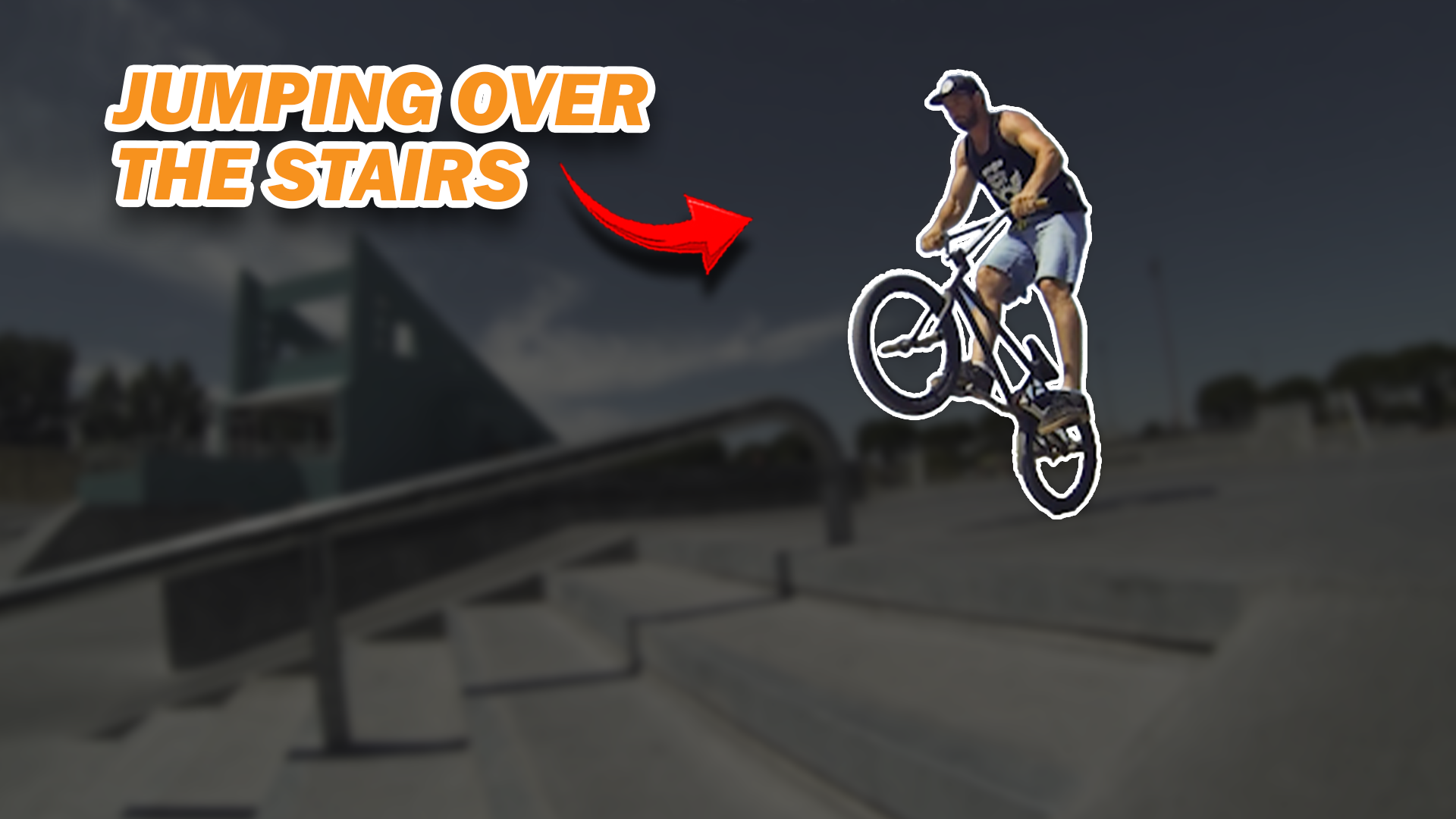 Bike Trick in Action