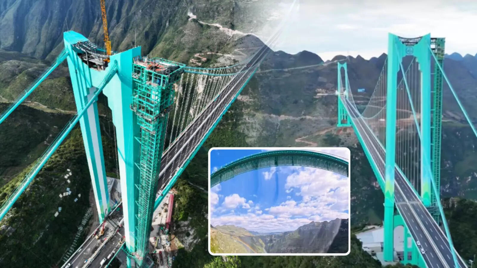 From 2 hours to 2 minutes: China opens world’s highest bridge at 625 ...