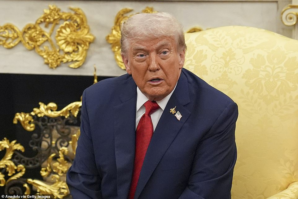 Trump shows off 'astonishing' 24-karat gold decor