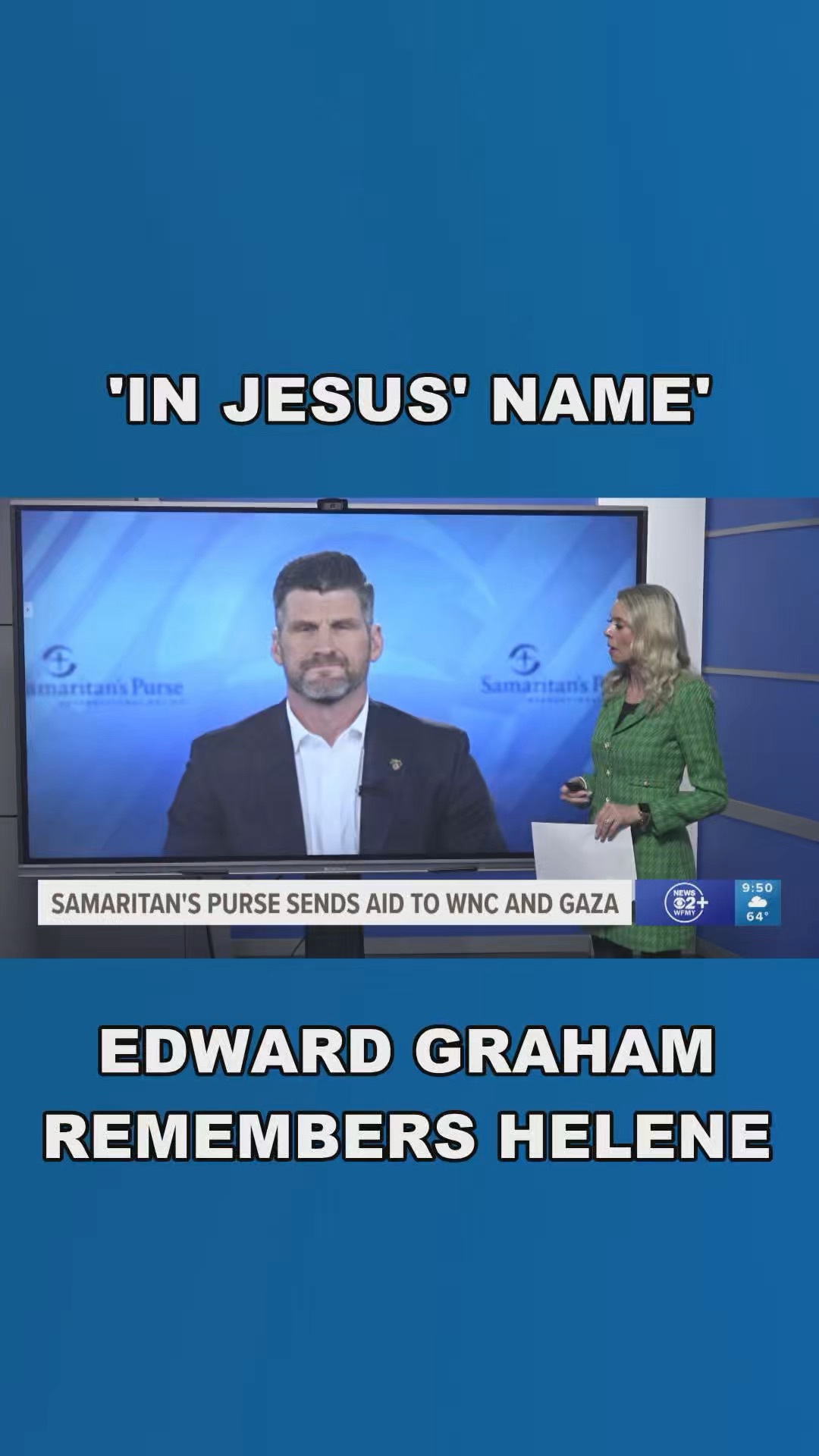 Samaritan’s Purse COO Edward Graham reflects on Helene anniversary