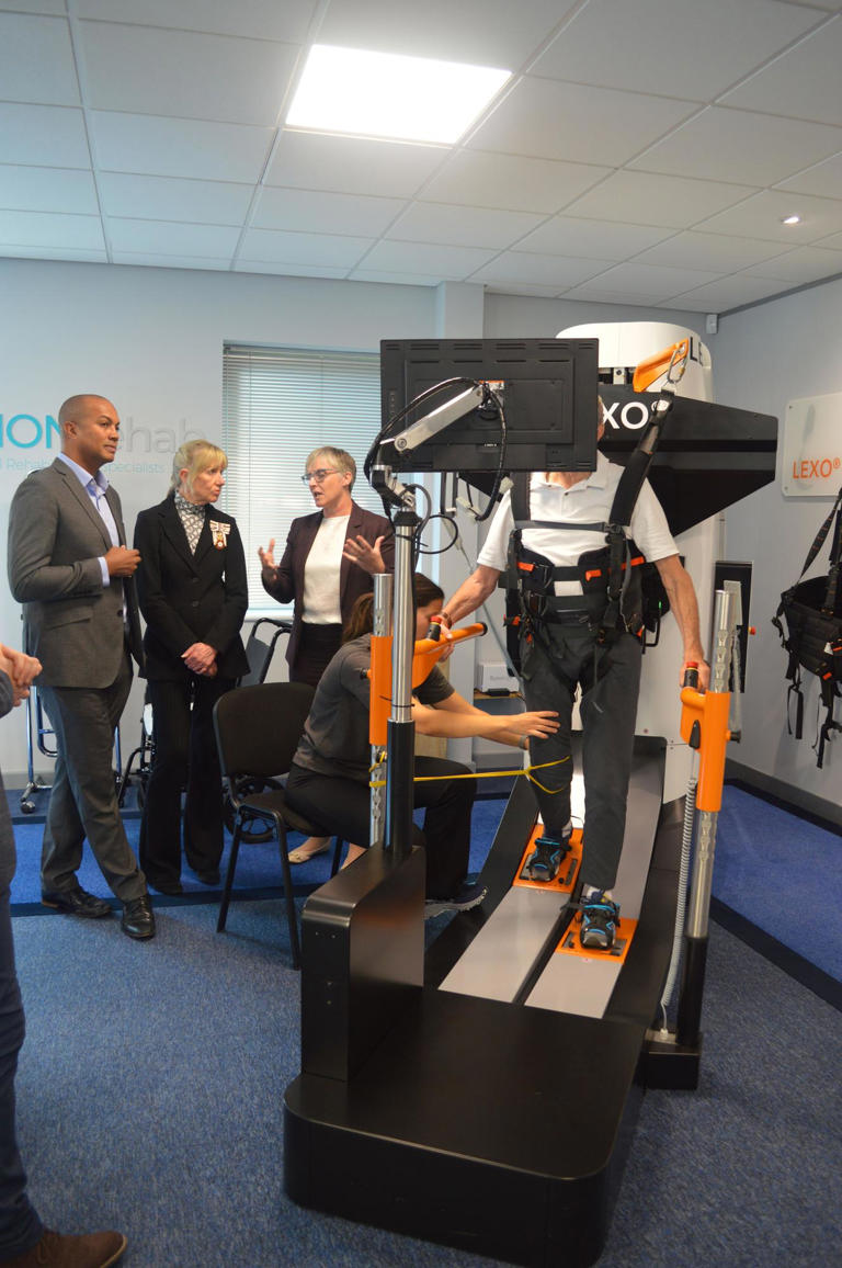 MOTIONrehab Doncaster welcomes prestigious visitors