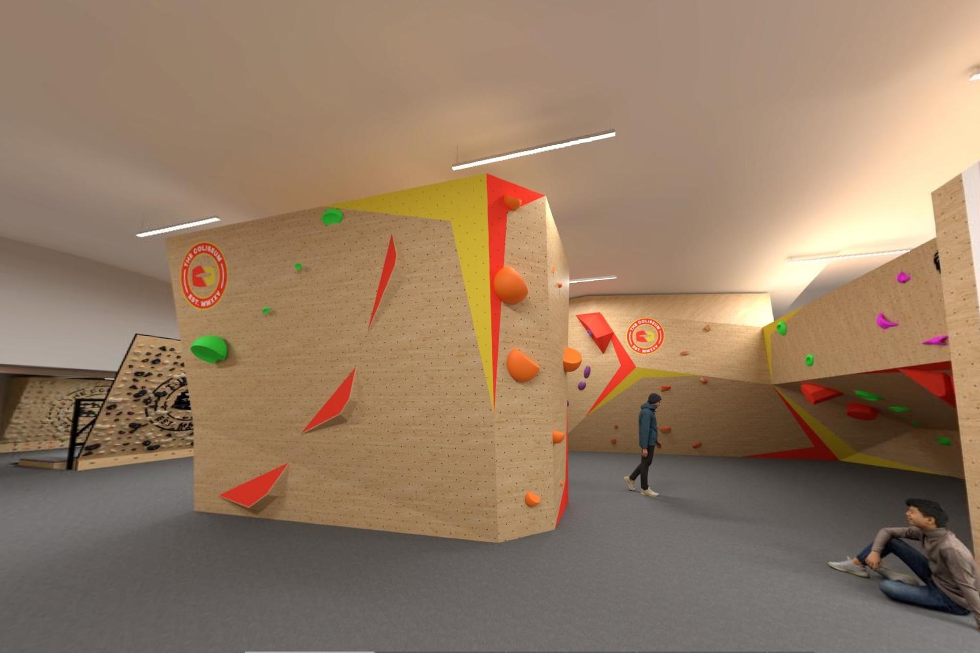 Works starts on creating The Coliseum bouldering centre in Morpeth