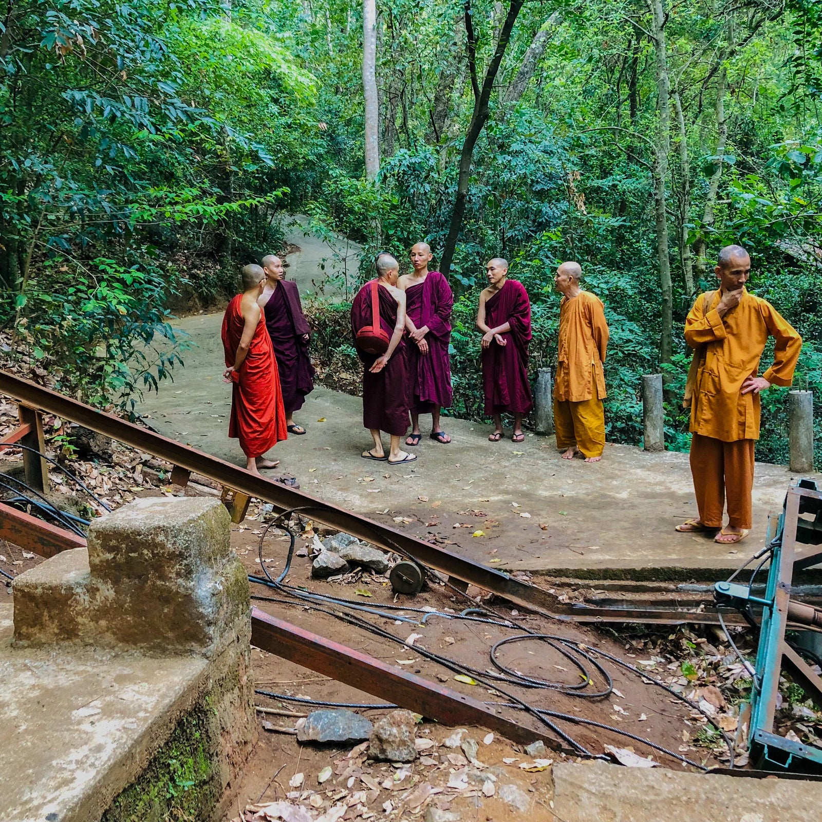 Cable car crash kills 8 monks on way to mountain meditation