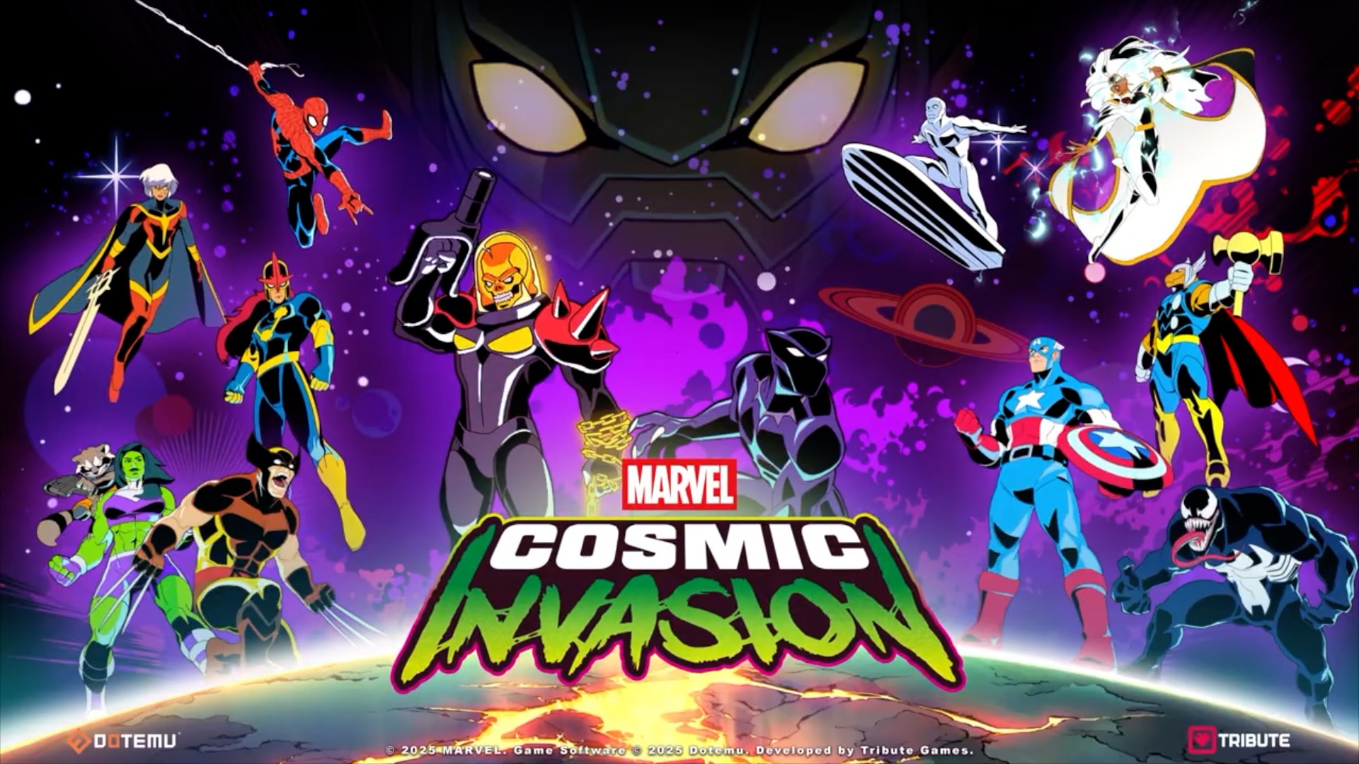 Marvel Cosmic Invasion Official Cosmic Ghost Rider & Black Panther ...