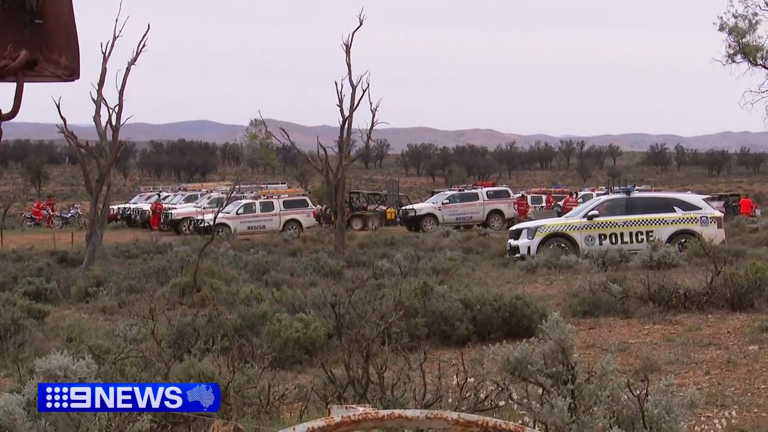 Crews to search into the night for boy, 4, missing from remote homestead